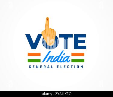 india voting day background for social campaign vector Stock Vector ...