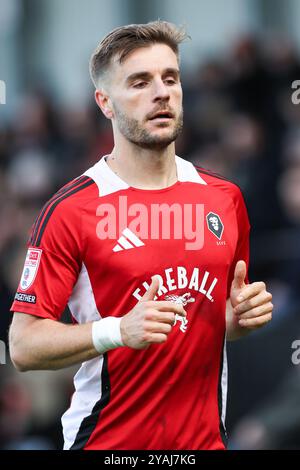 Salford City's Luke Garbutt during the Sky Bet League One match at the ...