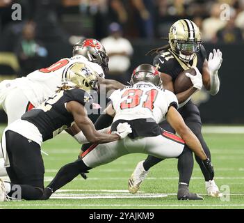 Tampa Bay Buccaneers linebacker Yaya Diaby (0) walks off the field ...