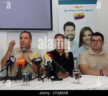 SUMA IMPUGNACION TOPIC Quito, Monday, October 14, 2024 Press Conference ...