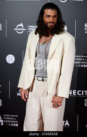 Turkish actor Can Yaman attends the red carpet of the film “Duse” at ...