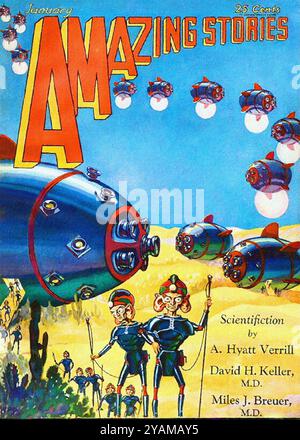 Amazing Stories, a science fiction magazine launched in 1947, is ...