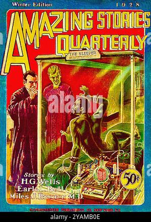Amazing Stories Quarterly was a science fiction magazine published in ...