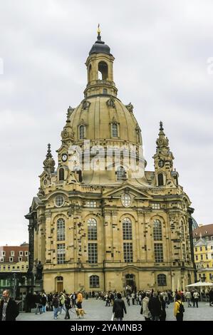 The Dresden Frauenkirche church in October 2016. | usage worldwide ...