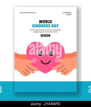 World Kindness Day Poster Design illustration Stock Vector Image & Art ...