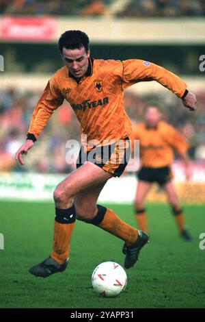 Footballer Paul Cook of Wolverhampton Wanderers in action April 2nd ...