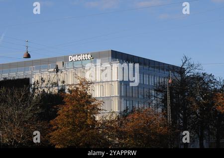 Copenhagen/ DenmarK/15 OCT. 2024/Deloitte office building in danish ...