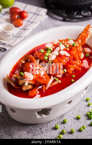 Song Shu fish or Squirrel Mandarin Fish Stock Photo - Alamy