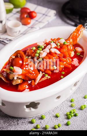 Song Shu fish or Squirrel Mandarin Fish Stock Photo - Alamy