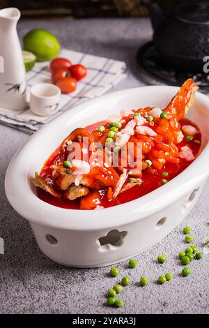 Song Shu fish or Squirrel Mandarin Fish Stock Photo - Alamy