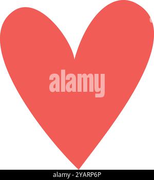 Big heart icon. Simple illustration of big heart vector icon for any ...