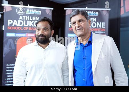 Indian badminton legend Prakash Padukone in Qatar during the Padukone ...