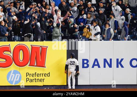 Cleveland Guardians' Jose Ramirez watches his game winning single off ...
