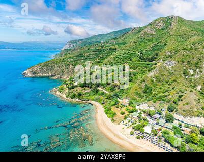 Landscape with Dafni beach, Zakynthos islands, Greece Stock Photo - Alamy