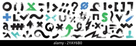 Punctuation marks vector symbols typography set Stock Vector Image ...