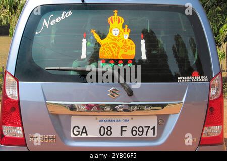 India, Goa region, Old Goa, car Stock Photo - Alamy
