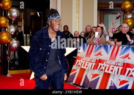 Guest judge KSI arriving for Britain's Got Talent auditions at the ...