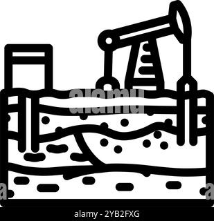 enhanced recovery eor line icon vector. enhanced recovery eor sign ...