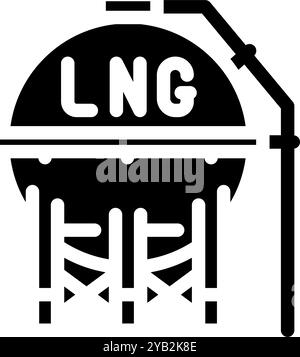 liquefied natural gas lng color icon vector illustration Stock Vector Image & Art - Alamy