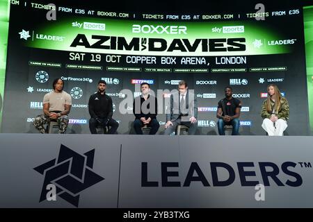 Anthony Yarde during a press conference at Allianz Stadium in ...