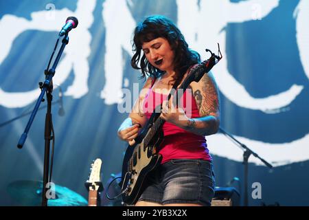 American alternative band Wednesday performs at Sziget Festival in ...