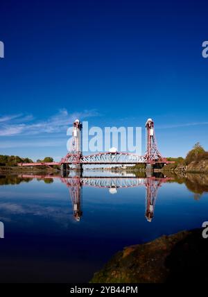 Newport Bridge, Middlesbrough, UK Stock Photo - Alamy