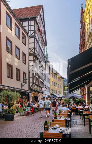 Hanover - Old town alley, Germany Stock Photo - Alamy