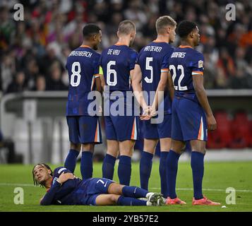 Micky van de Ven in the audience on day sixteen of the Paddy Power ...