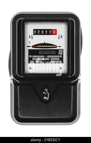 German electricity meter Stock Photo - Alamy