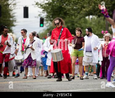 Annual Fremont Solstice Parade, Seattle, WA Stock Photo - Alamy