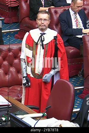 Screen grab of Lord Mackinlay of Richborough, the first quadruple ...