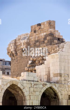 walls of Ayyubd citadel, Damascus, Syria Stock Photo - Alamy