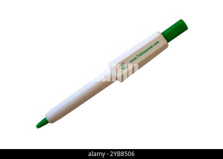 Trix tick-lasso tick remover tool for removing ticks isolated on white ...