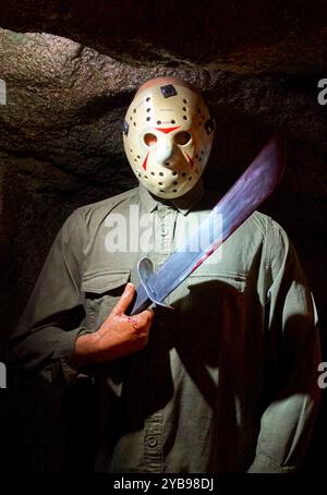 John Kramer (Jigsaw Killer) wax figure in Madame Tussauds museum in ...