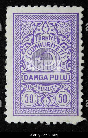 ISTANBUL, TURKEY - DECEMBER 26, 2020: Yemen stamp shows Human Rights ...