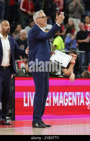 Gordon Herbert (FC Bayern Basketball, Cheftrainer) getikulierend, GER ...