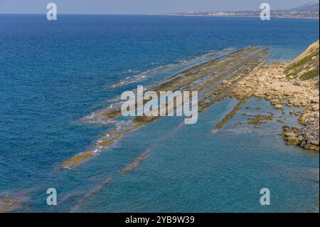 A mesmerizing view of a tranquil coastline Stock Photo - Alamy