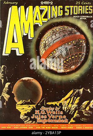 *Amazing Stories* 1928, a science fiction magazine, was one of the ...