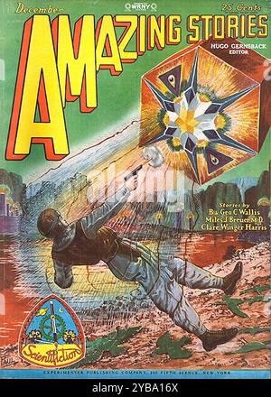 *Amazing Stories* 1928, a science fiction magazine, was one of the ...