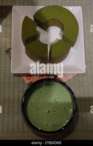 Sawawa, the traditional matcha green tea sweets shop and cafe in ...