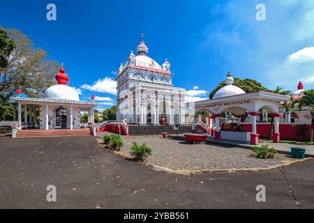 Hindu Tempel, Maheswarnath Mandir, Triolet, indischer Ozean, Insel ...
