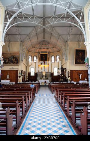 Kathedrale, Port Louis, Innenraum , Altar, indischer Ozean, Insel ...