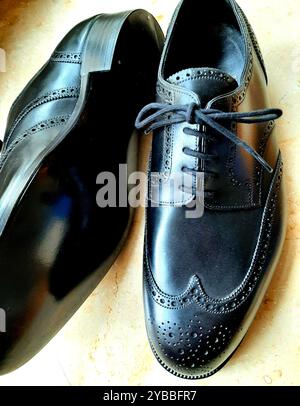 Premium British Handmade Bespoke Black Crocodile Shoes. Nile crocodile ...