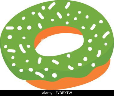 matcha donut icon Stock Vector Image & Art - Alamy