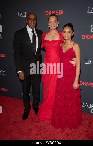Eva Jordan and Katharina Harf attend DKMS gala at Cipriani Wall Street ...