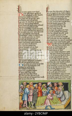 'Jacob Blessing the Children of Joseph' is a biblical scene depicted by ...