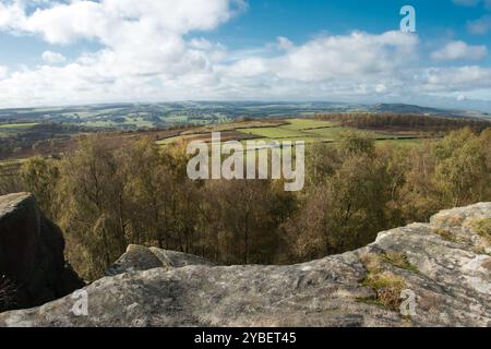Birchen and Gardoms Edge. North Derbyshire UK Stock Photo - Alamy