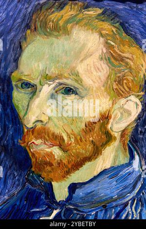 Self Portrait, 1889, Vincent Van Gogh (1853-1890), Poets & Lovers ...