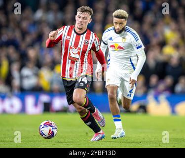 Harrison Burrows of Sheffield United breaks with the ball during the ...
