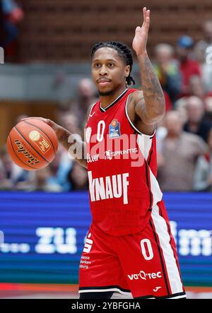 Im Bild: Mike Lewis II (Wuerzburg Baskets, 0), Verwunderung 07.06.2024 ...